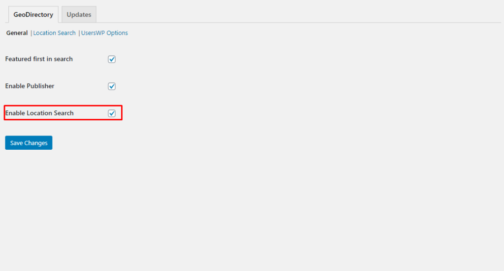 Location Search for GeoDirectory - wpapps.press