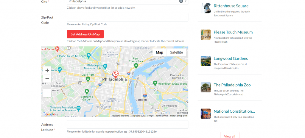 GeoDirectory Options – wpapps.press